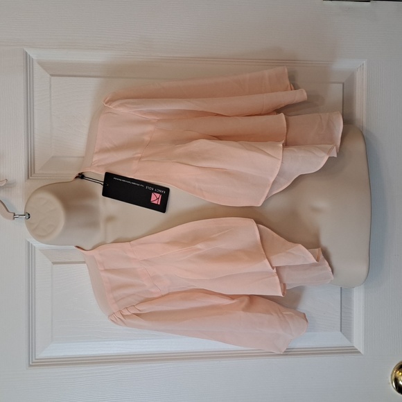 Designer Kancy Kole | Tops | Nwt Boho Sheer Crop Jacket Top | Poshmark